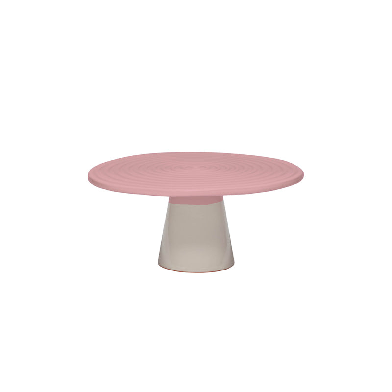 Dutchdeluxes - Handmade - Cake Stand - Ceramic - Medium - 25 cm Diamet