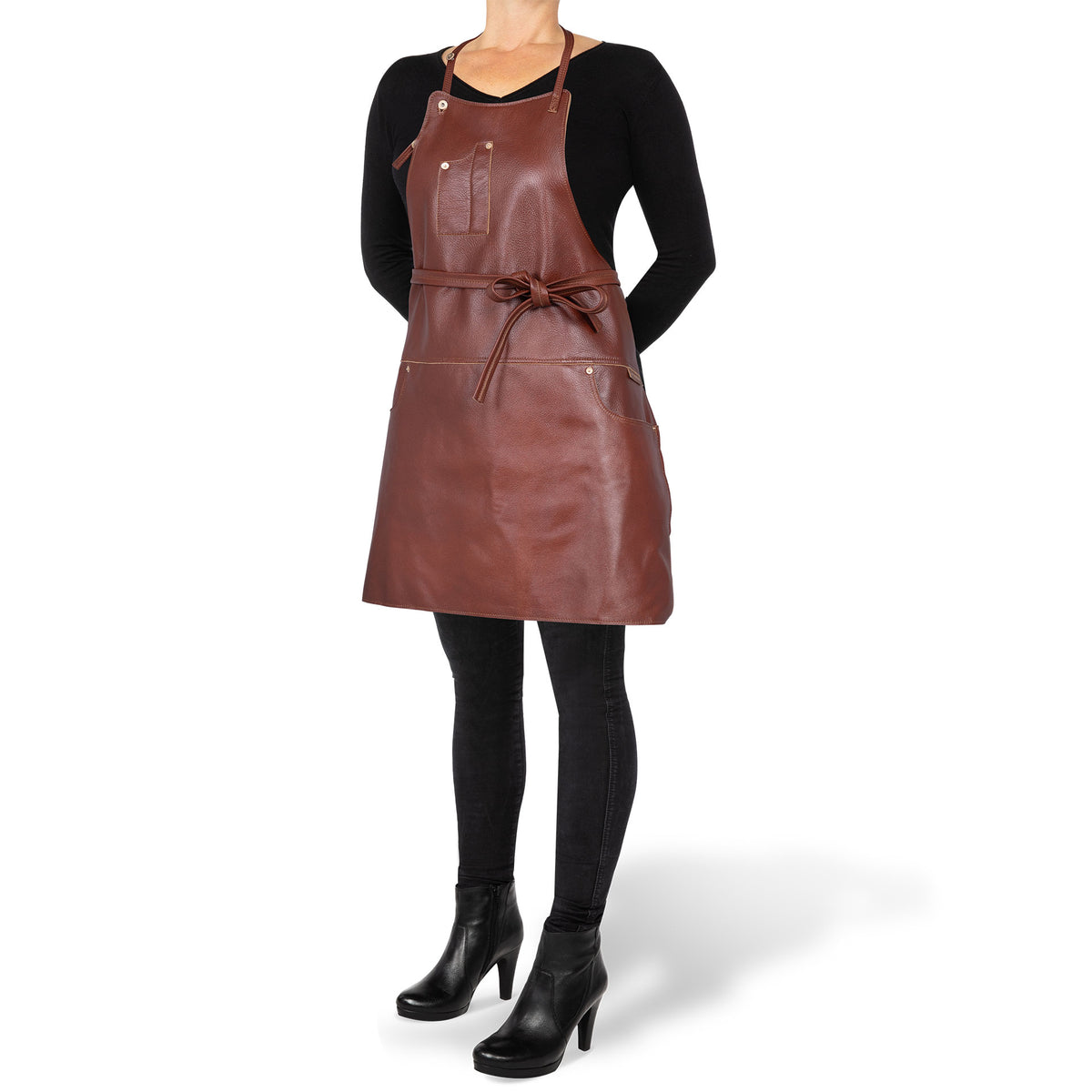 Five Pockets Apron, Slim Fit - Classic Brown – Dutchdeluxes