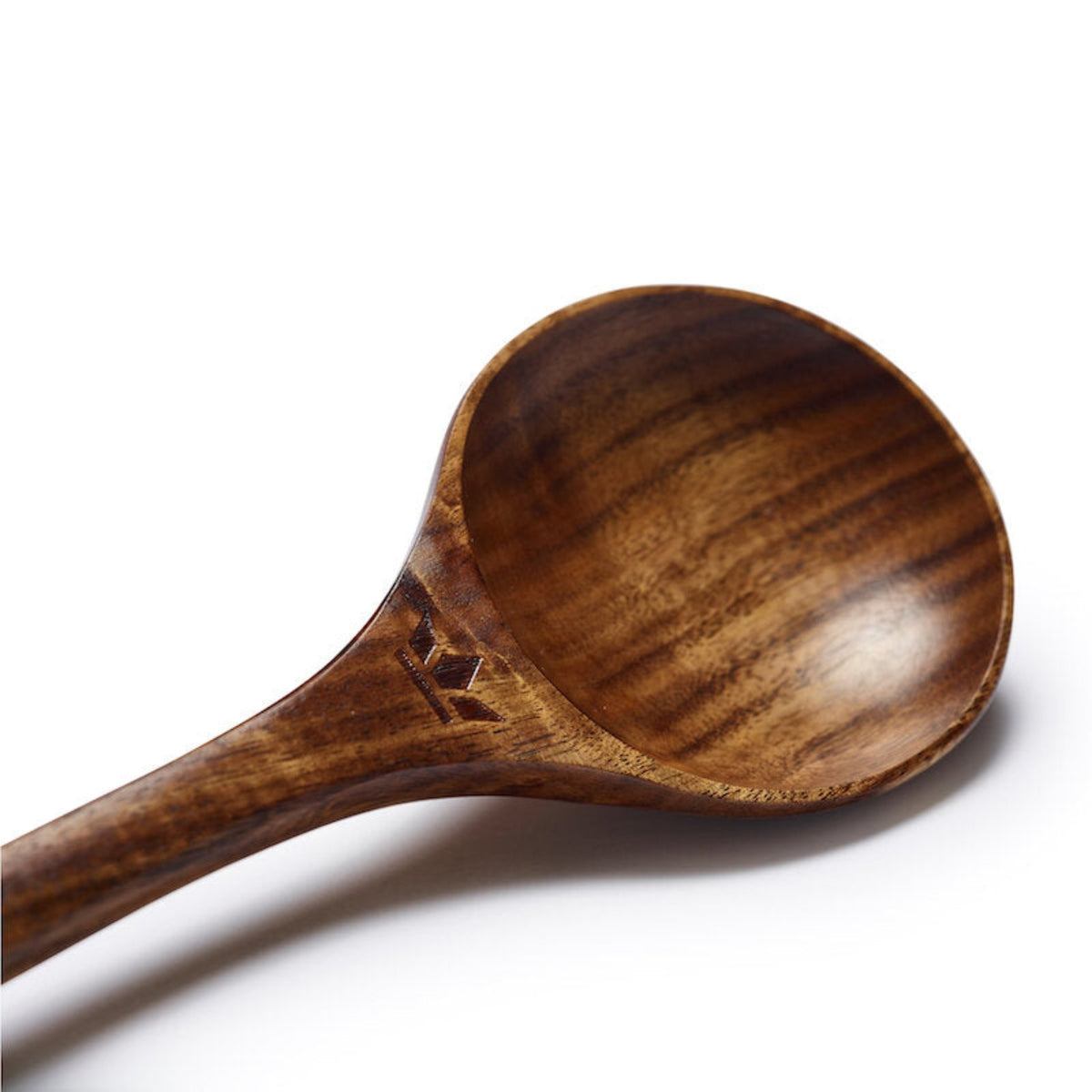 Dutchdeluxes - Luxury acacia kitchen utensil - Serving spoon - With sm